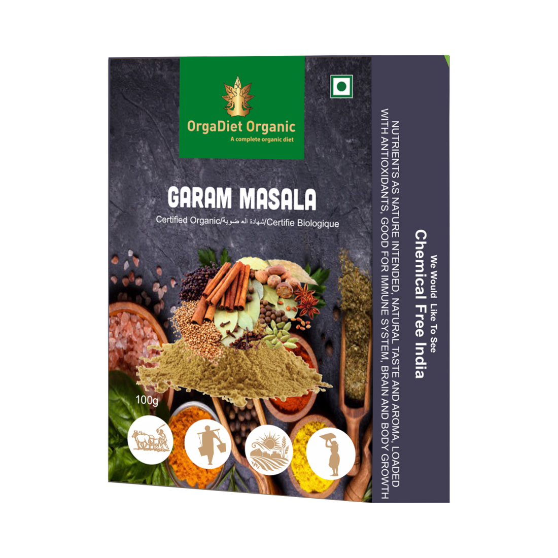 GARAM MASALA POWDER | Orgadiet Organic: Best Natural Products for a ...